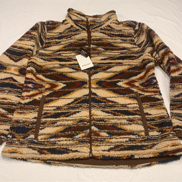 Ariat | Jackets & Coats | Ariat Chimayo Fleece Jacket Sunset Saltillo ...